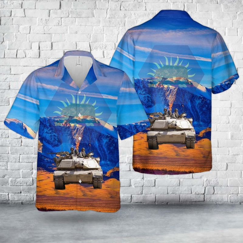 California Army National Guard M1A1 Abrams Main Battle Tank Hawaiian Shirt – BEKINDPRODUCT